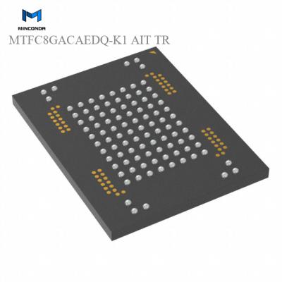 Cina Memory Integrated Circuits MTFC8GACAEDQ-K1 AIT TR in vendita