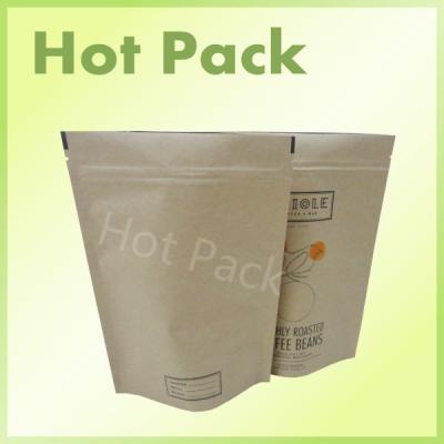 Cina Stia sul commestibile dei sacchetti della carta kraft Per i chicchi di caffè d'imballaggio in vendita