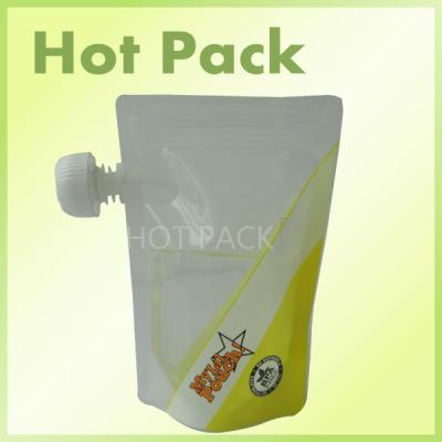 China La microonda segura se levanta la bolsa con la cremallera del canalón y del top para la comida de los bebés en venta