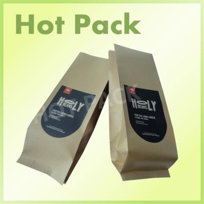 Cina Un lato d'imballaggio di degassamento delle borse tre del chicco di caffè della valvola di modo termosaldato in vendita