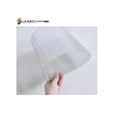China Indoor Full Color Flexible Transparent LED Film Screen Indoor P6 Transparent Film LED Display Screen for sale