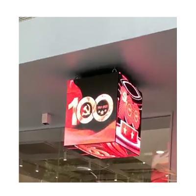China Outdoor Cube LED Screen High Resolution Full Color Advertising Cube Display for sale