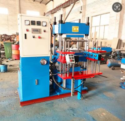 Cina 2RT/4RT stazione singola e doppia elettrica di riscaldamento gomma vulcanizzante macchina di stampaggio per gomma 0-25MPa gamma di pressione in vendita