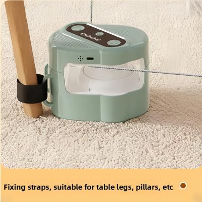 China Indoor Wireless Cat Toy Rechargeable Automatic Interactive Cat Teaser For Felines for sale