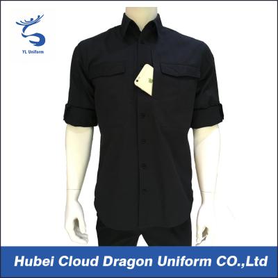 Cina La camicia militare degli uomini di colore asciutti rapidi, brevi camice del lavoro della manica per caccia all'aperto in vendita