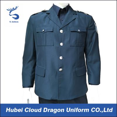 Cina La polizia esile di misura inverno/di autunno uniforma i rivestimenti, cappotti della guardia giurata per gli uomini/donne in vendita