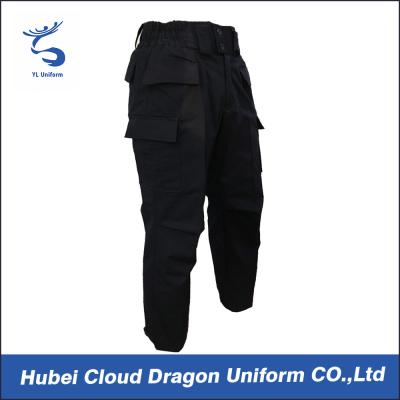 Cina Il combattimento tattico di Ripstop inverno/di autunno ansima i pantaloni militari neri per la polizia in vendita