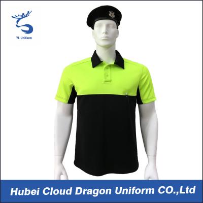 Cina magliette professionali premio della guardia giurata di 95%polyester 5%spandex in vendita
