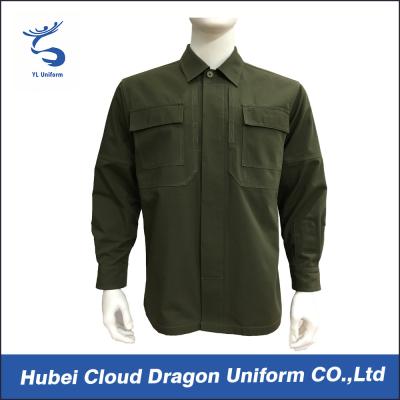 Cina Rivestimenti tattici militari su misura di verde dell'esercito per la primavera/autunno, mano/lavaggio lavorato in vendita