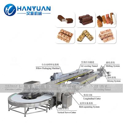 Multi-Layer Energy Bar Production Line for Industrial Production with 30×8 Meters Layout Size
