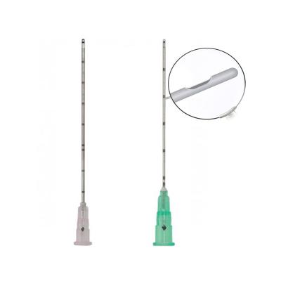 Κίνα Αγοράστε το hyaluronic οξύ ανοξείδωτου microneedle για την αμβλιά κάννουλα βελόνων γλουτών προς πώληση