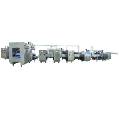 China Máquina da produção da máquina/biscoito da fabricação de biscoitos da padaria 800kg/H da largura 1200mm à venda