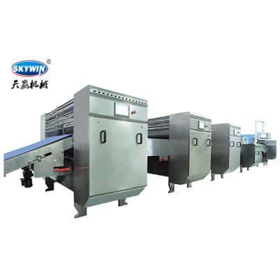 中国 幅1200mmの完全で堅いビスケットのクッキーの生産ライン100~250kgs/H 販売のため