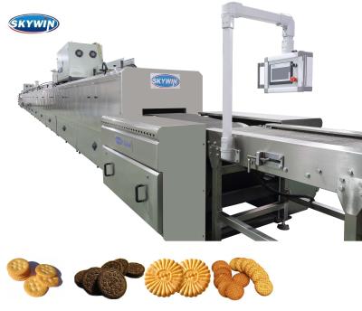 中国 幅1200mmの完全で堅いビスケットのクッキーの生産ライン100~250kgs/H 販売のため