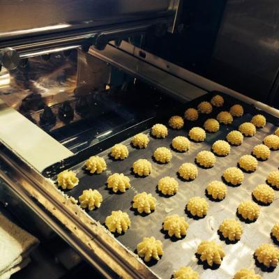 China Mini cookie do PLC de 400MM Tray Type que faz a máquina a produtividade alta à venda