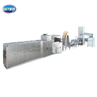 China El ISO certificó el PLC controló la máquina de la preparación de galletas de la oblea en venta