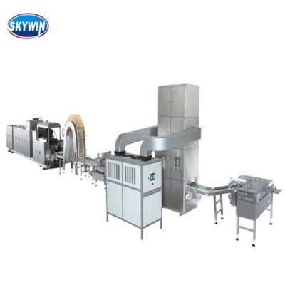 China El ISO certificó el PLC controló la máquina de la preparación de galletas de la oblea en venta