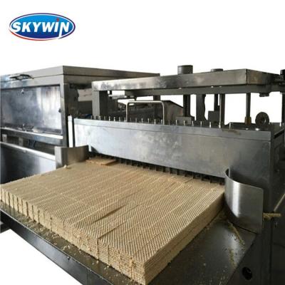 China El ISO certificó el PLC controló la máquina de la preparación de galletas de la oblea en venta