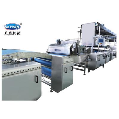 China linha de produção máquina do biscoito 250kg/Batch 23rmp/Min Speed da fabricação de biscoitos à venda