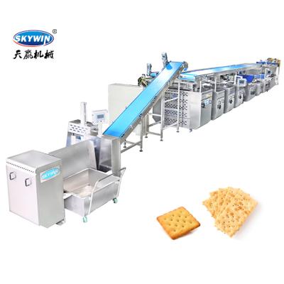 China Linha dura e macia do biscoito 100-1800kg/H totalmente automático do biscoito de produção à venda