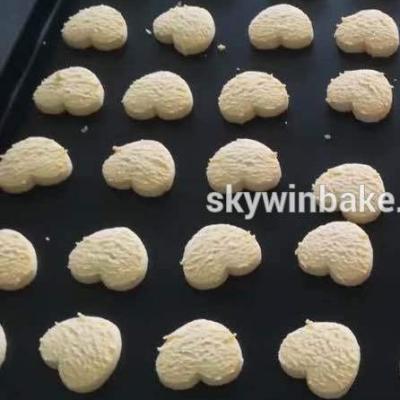 China Nahrungsmittelfabrik-Plätzchen-Galvaniseur-Maschine PLC-Touch Screen Jenny Cookie Maker zu verkaufen