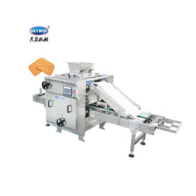 China Imbiss-Kekserzeugungs-Maschinen-elektrischer Keks-Hersteller Skywin automatische zu verkaufen
