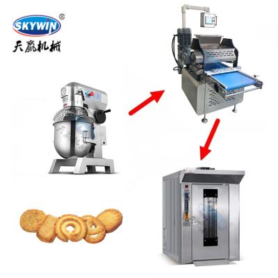 Chine Le chocolat Chip Cookies Biscuit Making Machine beurrent la fonction multi de machine de biscuit à vendre