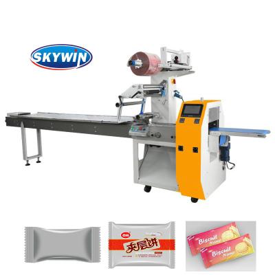 China De la función de la pantalla táctil de las galletas de Min Speed de la empaquetadora 300 a 350 paquetes comerciales multi en venta
