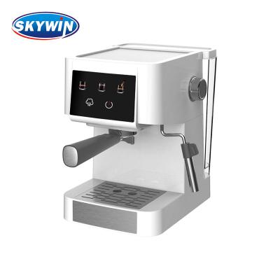China de água 1.5l do tanque máquina do café do café automaticamente com espuma do leite à venda