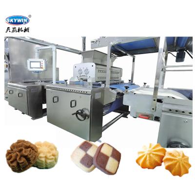 China Linha de produção automática cookie das cookies e máquina da fabricação de biscoitos doméstica à venda