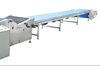 China Empilhador do de alta capacidade da máquina de empilhamento do biscoito do equipamento auxiliar à venda