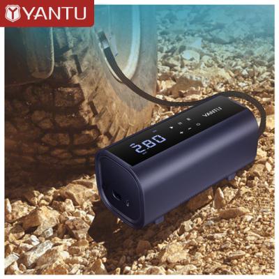Chine Faites gonfler les pneus de votre voiture sans effort avec la pompe à pneus sans fil à double cylindre YANTU A22 à vendre