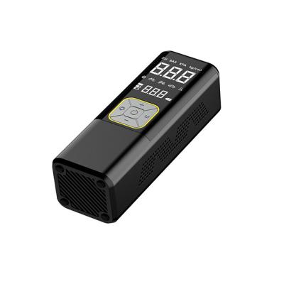 Chine YANTU AM43 noir Mini pompe à air sans fil à haute pression 150PSI Portable numérique automatique électrique pneumatiques de voiture gonfleurs compresseur machine à vendre