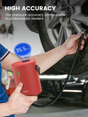 Chine 2022 A05 150PSI pneumatique électrique rechargeable portable gonfleur pour BMW voiture et vélo à vendre