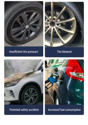 Chine Puissante pompe gonfleur de pneus de voiture sans fil de 150 PSI 7500mAH avec démarreur et banque d'alimentation à vendre