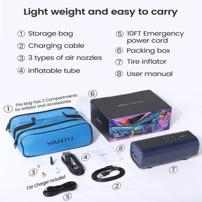 Chine Pompe à air électrique portable à double cylindre à vendre