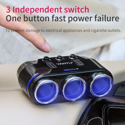 2008-2021 Year YANTU B39 Wired Car Cigarette Lighter Adapter with -Chic Design