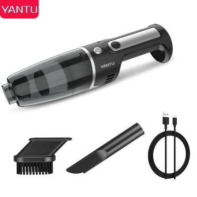 중국 YANTU V01 무선 블랙 미니 휴대용 진공청소기 자동차 세탁 및 가정 청소 판매용