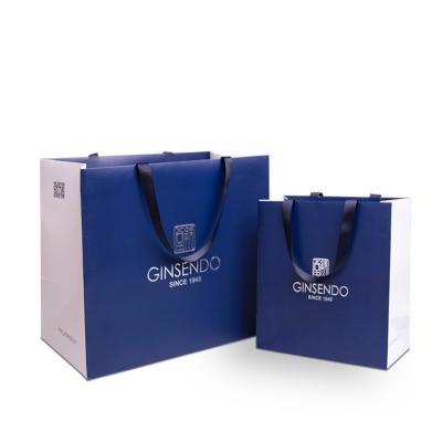 China Creatrust Custom logo Wedding Gift pink Handle Chinese Layered Clothing Korean Red Retro Paper Bag for sale