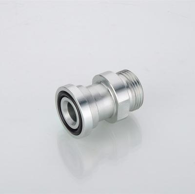 China Cabeça redonda métrica macho adaptador de tubo hidráulico tipo de mordida flange 1CFL 1dfs com métrica à venda
