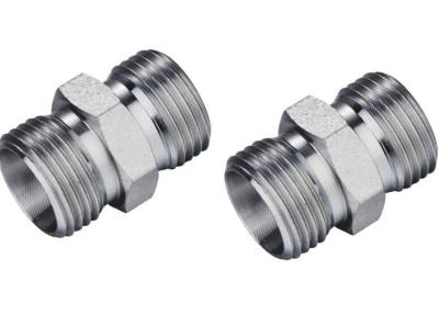 China Fittings de adaptador de mangueira hidráulica de aço carbono médio à venda