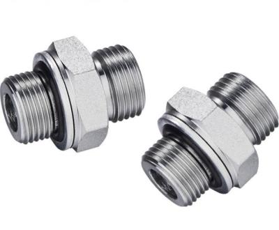 China OEM DIN Tubos de acessórios Bsp Thread Stud terminações com O-Ring Sealing 1cg Adaptador hidráulico à venda