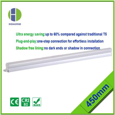 中国 昇進、セリウム及び RoHS の承諾のための最もよい価格の LED の管 T5 450mm の熱い新製品 販売のため