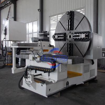 Κίνα Συνηθισμένη μηχανή κοπής με CNC (CNC Face Lathe Machine) βαριά επιφάνεια χειροκίνητης λειτουργίας προς πώληση