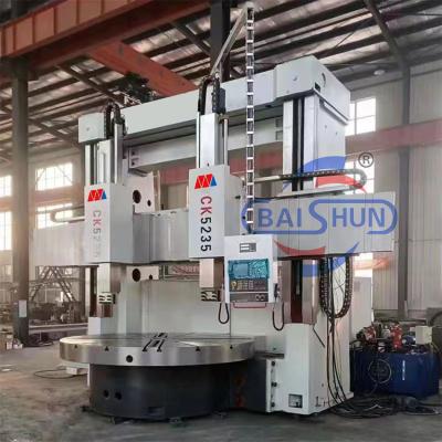 China 55000 KG CNC-Vertikaldrehmaschine für hohe Präzision und ±0,003 Wiederholbarkeit X/Y/Z mm zu verkaufen