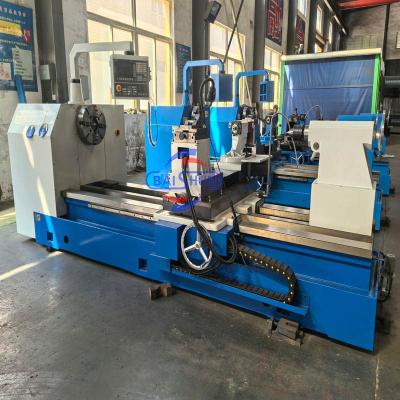 China Precisión de bajo costo CNC Roller girando el torno Rollo de ranura y marcado máquina en venta