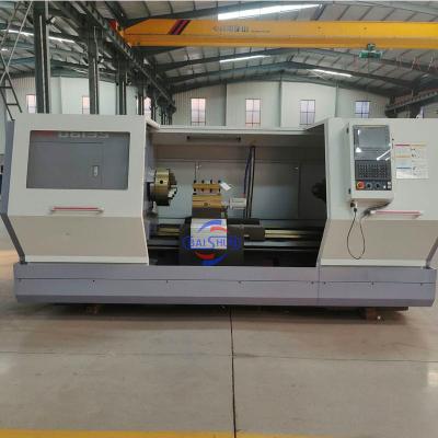 China Horizontal Flat Bed CNC Lathe CK6150 500mm Swing 1500mm Workpiece for sale