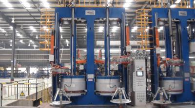 Cina Vulcanizzatore di gomma automatico pieno SpA verticale Tiro del piatto che vulcanizza macchina in vendita