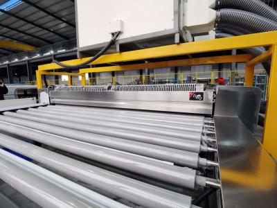 Chine Machine à laver en verre horizontale faite sur commande avec de basses brosses molles d'e à vendre