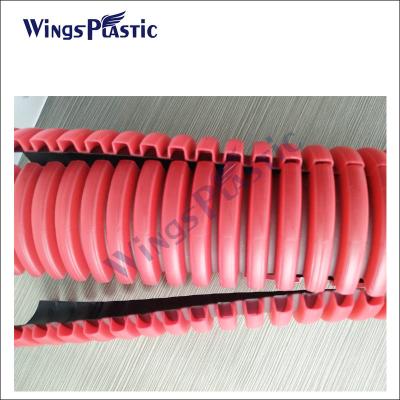 Chine La ligne ridée mur d'extrusion de tuyau de double de HDPE a ridé la machine de tuyau à vendre